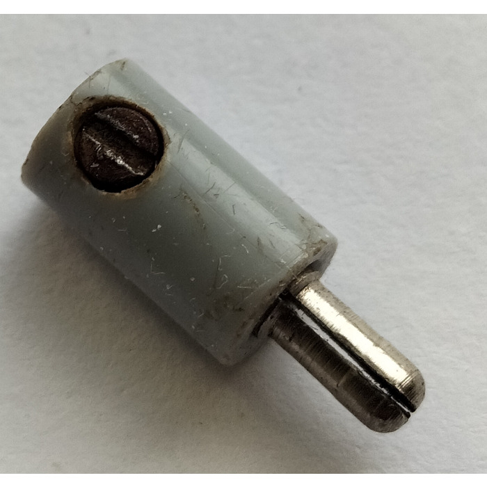 LEGO 1 Prong Electric connector (Rounded with Cross-Cut Pin) | Brick ...