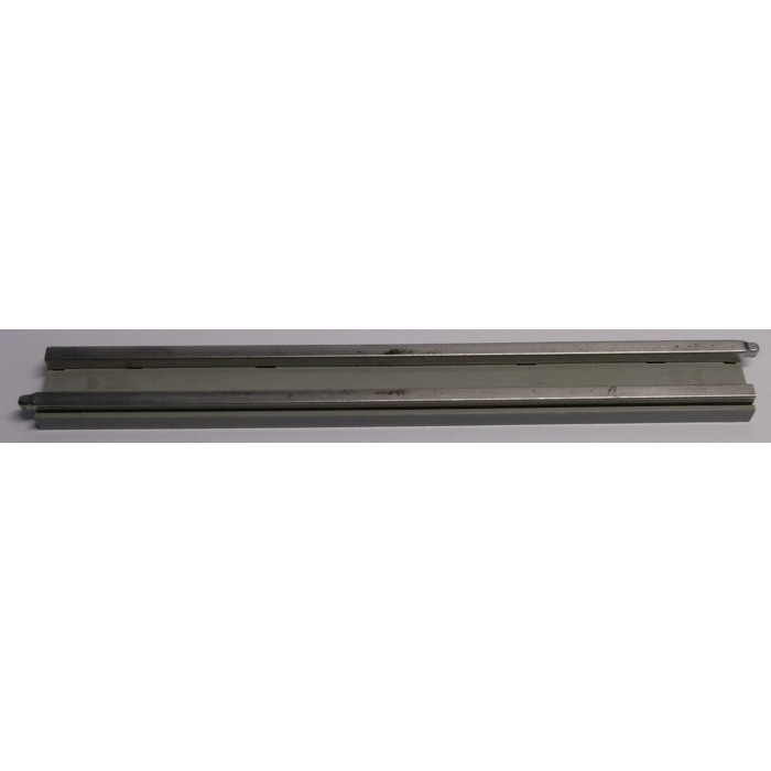 LEGO Light Gray 12V Train Track Straight Section with Conducting Rail ...