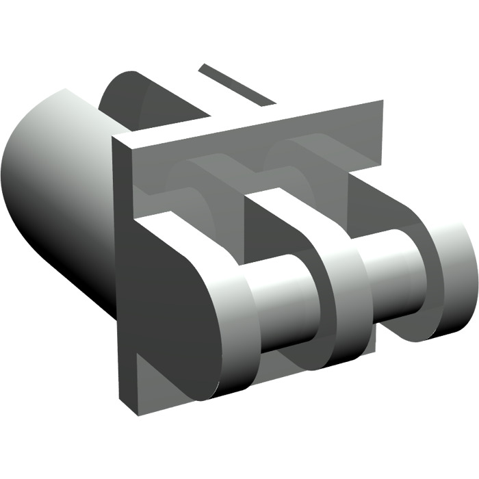 LEGO Light Gray Arm Link for Grab Jaw Holder (4220) | Brick Owl - LEGO ...