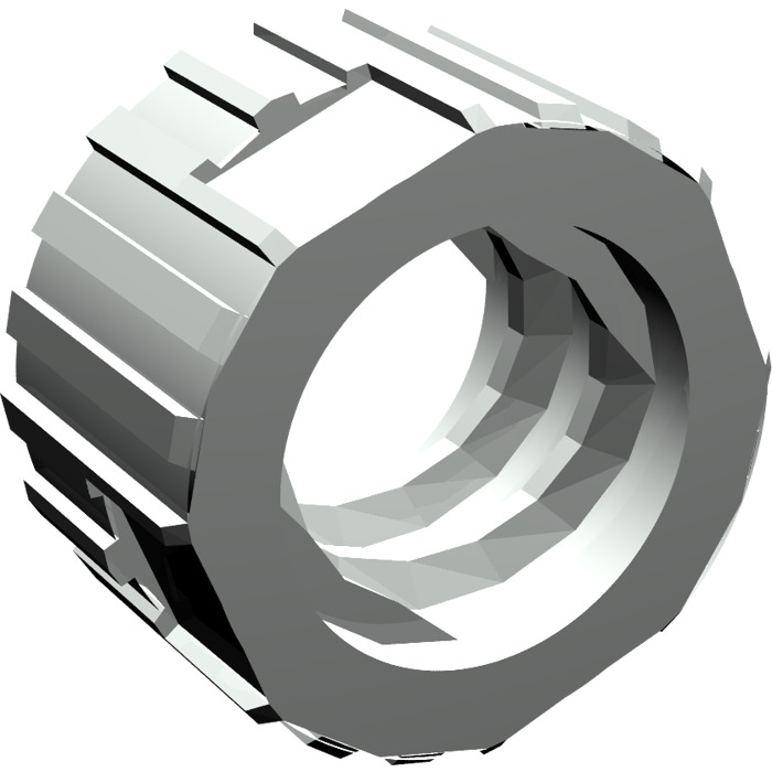 LEGO Light Gray Axle Nut (4698) | Brick Owl - LEGO Marketplace