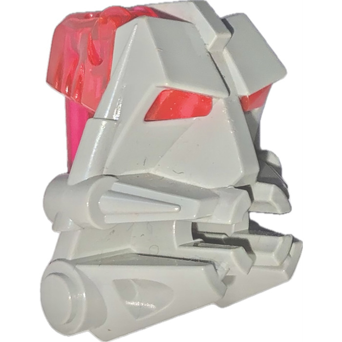 LEGO Bionicle Head Connector Block with Transparent Dark Pink Eye ...