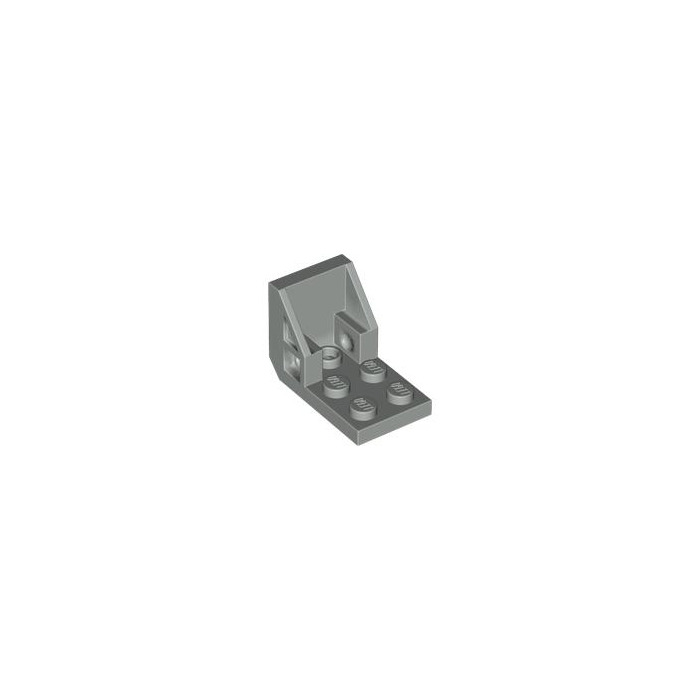 LEGO Light Gray Bracket 2 x 3 - 2 x 2 (4598) | Brick Owl - LEGO Marketplace