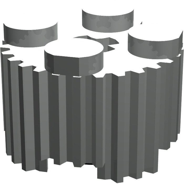 LEGO Brick 2 x 2 Round with Grille (92947) | Brick Owl - LEGO Marketplace