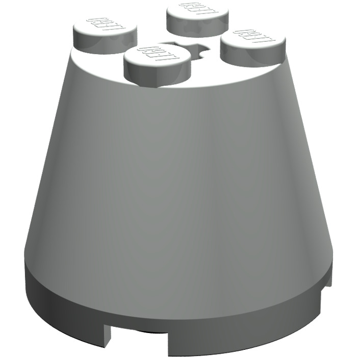 LEGO Cone 3 x 3 x 2 with Axle Hole (6233 / 45176) | Brick Owl - LEGO ...