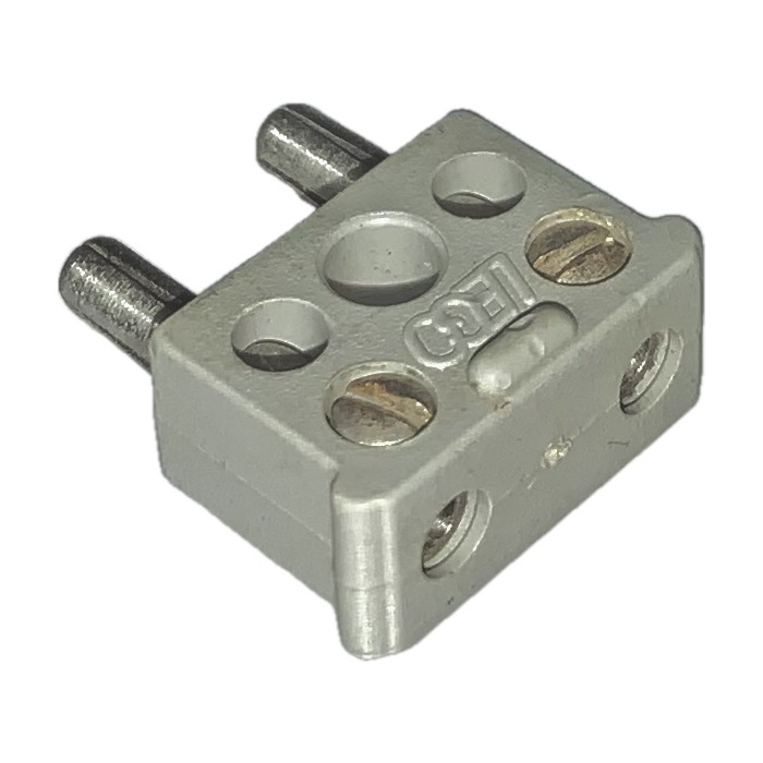 LEGO Light Gray Electric Connector Male with 2 Pins | Brick Owl