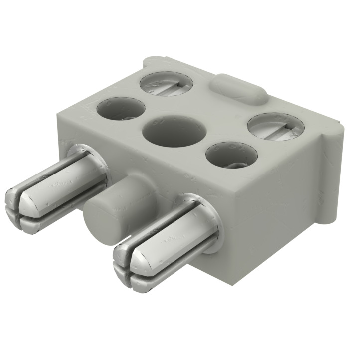 LEGO Electric Plug Double Narrow (Complete) (766 / 70423) | Brick Owl