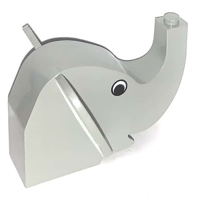 LEGO Light Gray Elephant Head with Trunk (40192 / 82248) | Brick Owl