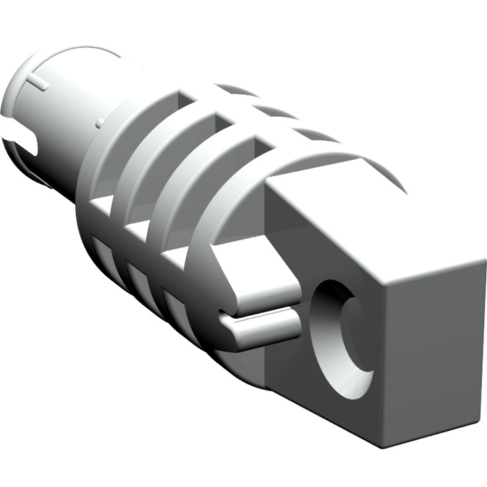 LEGO Light Gray Hinge Arm Locking with Single Finger and Friction Pin ...