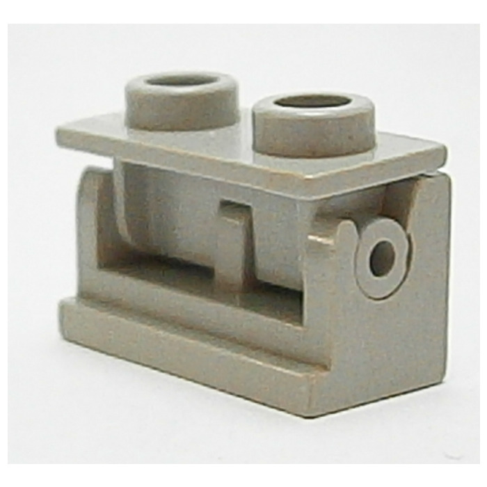 LEGO Light Gray Hinge Brick 1 x 2 with Top Plate | Brick Owl - LEGO ...
