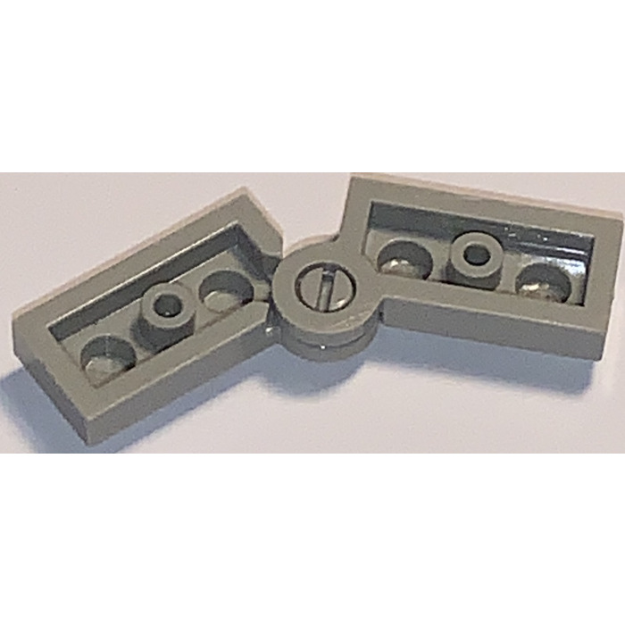 LEGO Light Gray Hinge Plate 1 x 4 Swivel Assembly (1927 / 19954 ...
