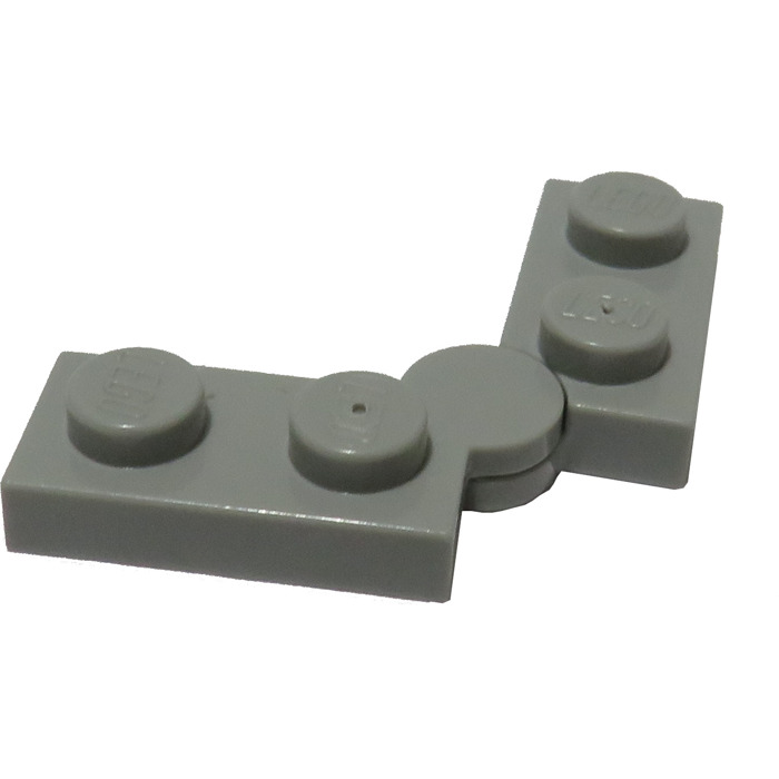 LEGO Light Gray Hinge Plate 1 x 4 Swivel Assembly (1927 / 19954 ...