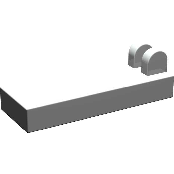 LEGO Light Gray Hinge Tile 1 x 2 with 2 Stubs (4531) | Brick Owl - LEGO ...