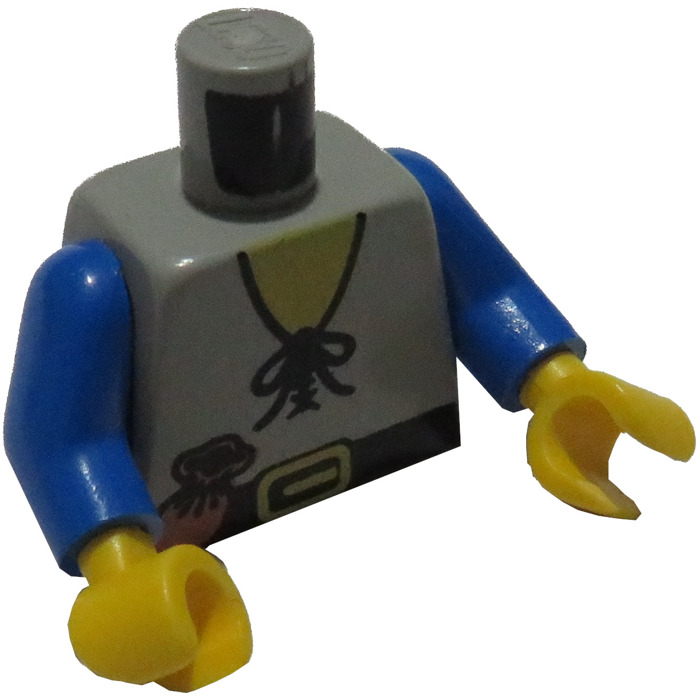 LEGO Light Gray Majisto Wizards Minifig Torso (3814) | Brick Owl