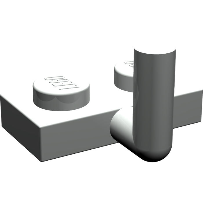 LEGO Plate 1 x 2 with Hook (5mm Horizontal Arm) (43876 / 88072) | Brick ...