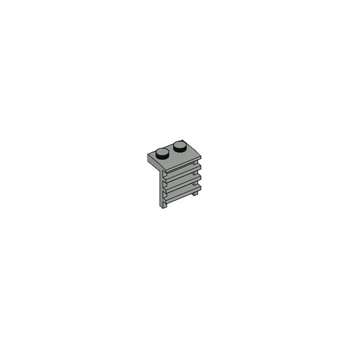LEGO Light Gray Plate 1 x 2 with Ladder (4175 / 31593) | Brick Owl ...
