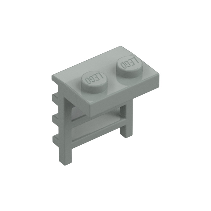 LEGO Light Gray Plate 1 x 2 with Ladder (4175 / 31593) | Brick Owl ...