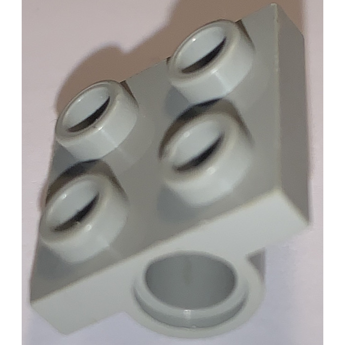 LEGO Light Gray Plate 2 x 2 with Pin Holes (2817) | Brick Owl - LEGO ...