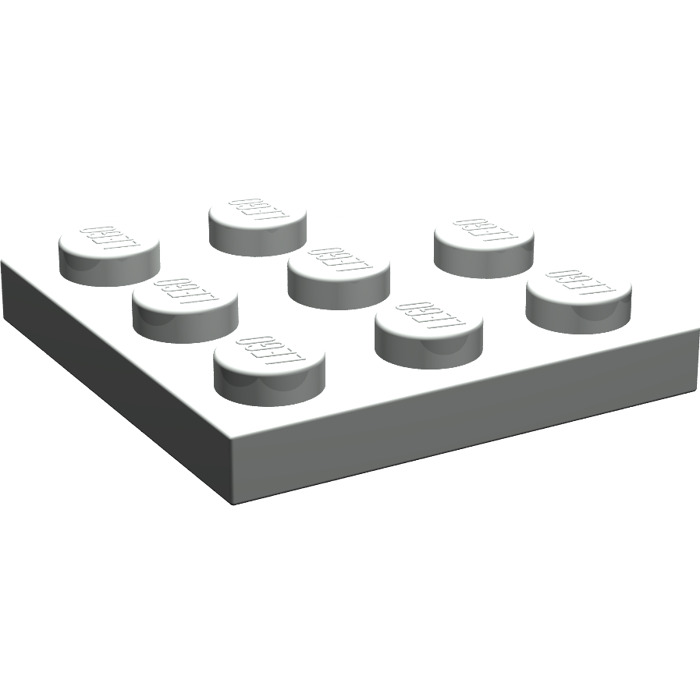 LEGO Light Gray Plate 3 x 3 Round Corner (30357) | Brick Owl - LEGO ...