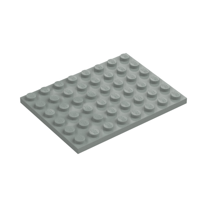 LEGO Light Gray Plate 6 x 8 (3036 / 7423) | Brick Owl - LEGO Marketplace