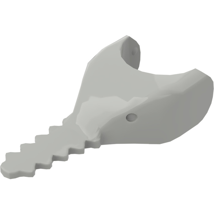 LEGO Light Gray Sawfish Shark Head (30085) | Brick Owl - LEGO Marketplace