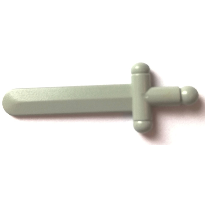 LEGO Light Gray Short Sword (Rigid ABS Plastic) | Brick Owl