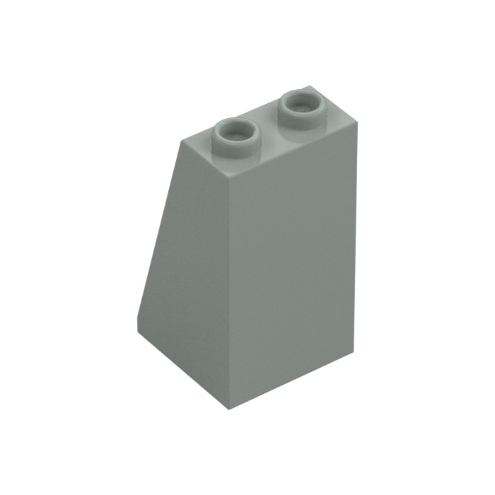 LEGO Light Gray Slope 2 x 2 x 3 (75°) Hollow Studs (3684 / 30499 ...