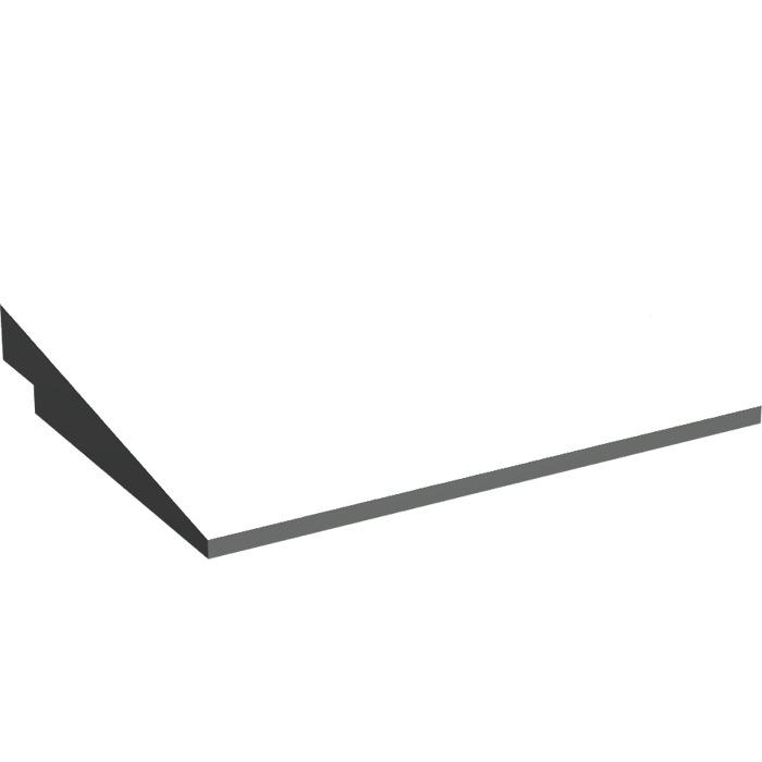 LEGO Light Gray Slope 6 x 8 (10°) with Slate Roof (4515) | Brick Owl ...