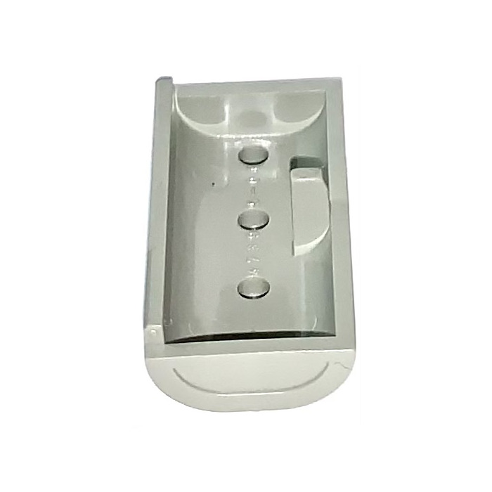 LEGO Light Gray Treasure Chest Lid 2 x 4 Curved with Thin Hinge (4739 ...