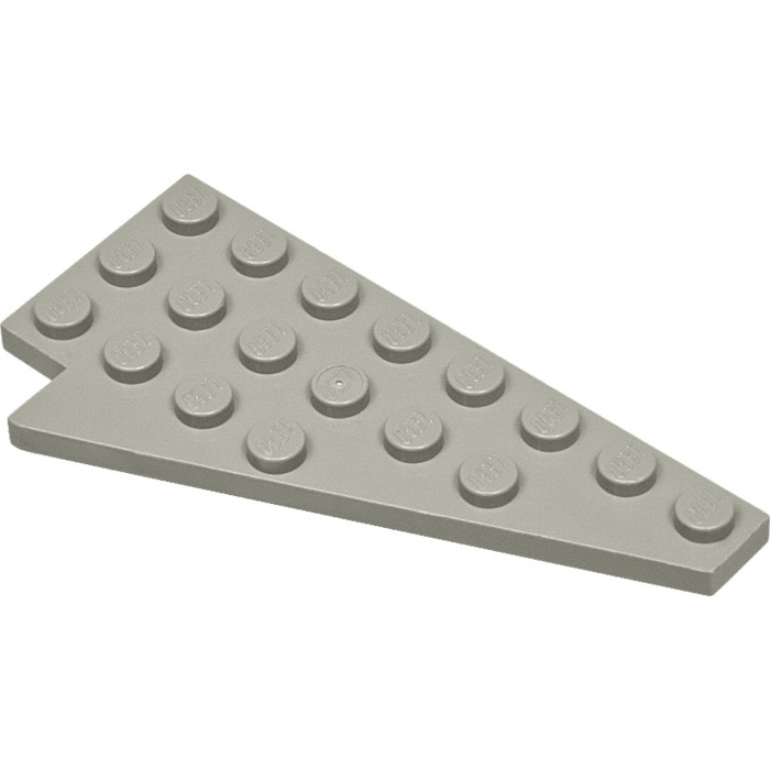 LEGO Wedge Plate 4 x 8 Wing Right without Stud Notches | Brick Owl ...