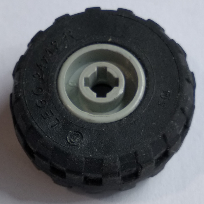 LEGO Light Gray Wheel Rim Wide Ø11 x 12 with Notched Hole with Balloon ...