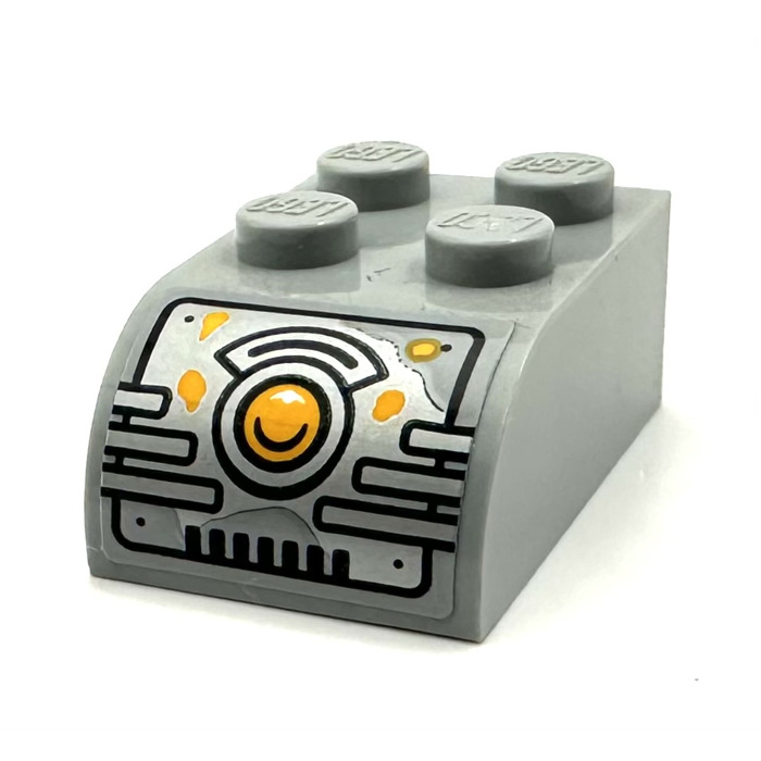 LEGO Slope Brick 2 x 3 with Curved Top with Juicer Controls and Bright ...