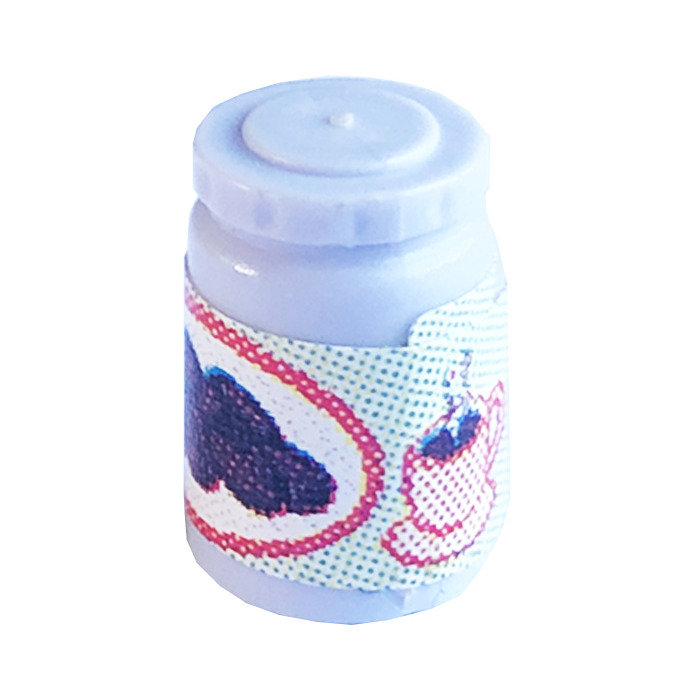 LEGO Light Violet Scala Jam Jar with Teacup Sticker | Brick Owl - LEGO ...