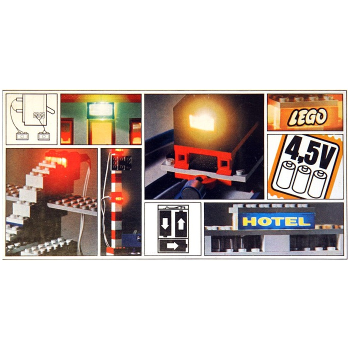 LEGO Lighting Bricks with Color Filters Set 995 | Brick Owl - LEGO ...