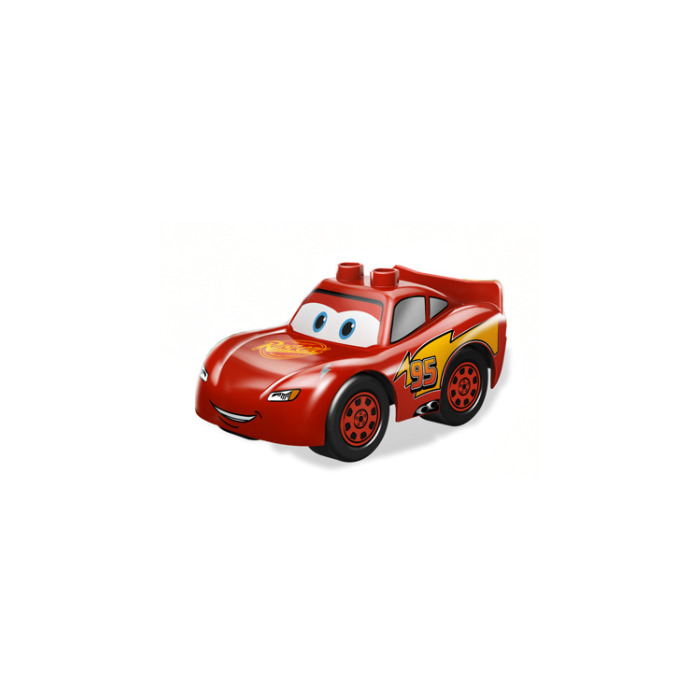 LEGO Lightning McQueen with Rust-eze Hood and Smooth Tyres Duplo Figure ...