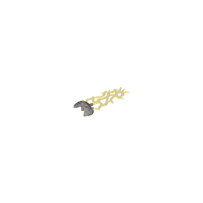 LEGO Lightning Weapon with Marbled Transparent Neon Green (87812 ...