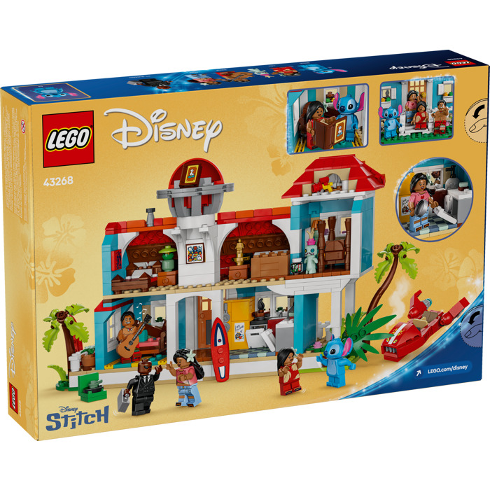 LEGO Lilo and Stitch Beach House Set 43268 | Brick Owl - LEGO Marketplace