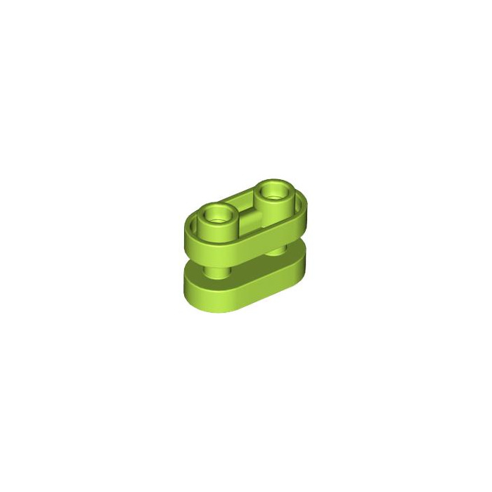 LEGO Lime Brick 1 x 2 Rounded with Open Center (77808) | Brick Owl