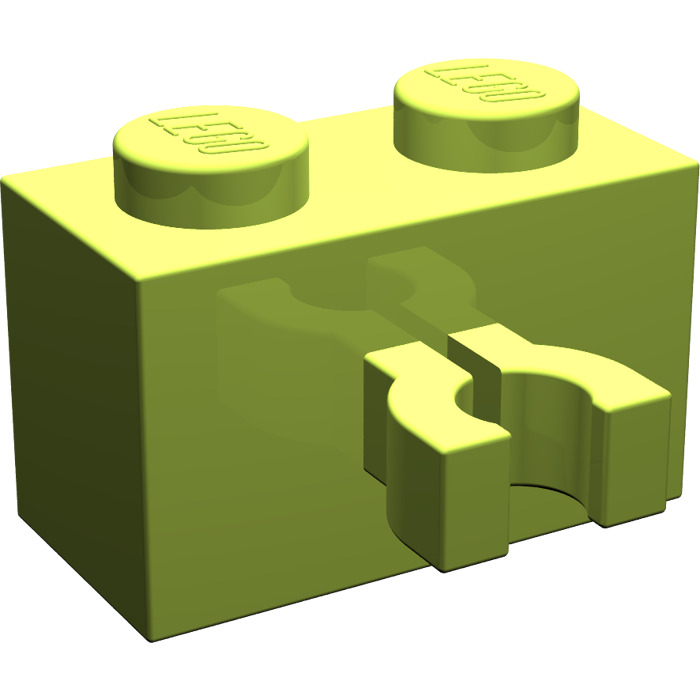 LEGO Brick 1 x 2 with Vertical Clip (Gap in Clip) (30237) | Brick Owl ...