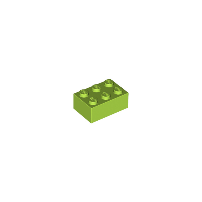 LEGO Lime Brick 2 x 3 (3002) | Brick Owl - LEGO Marketplace