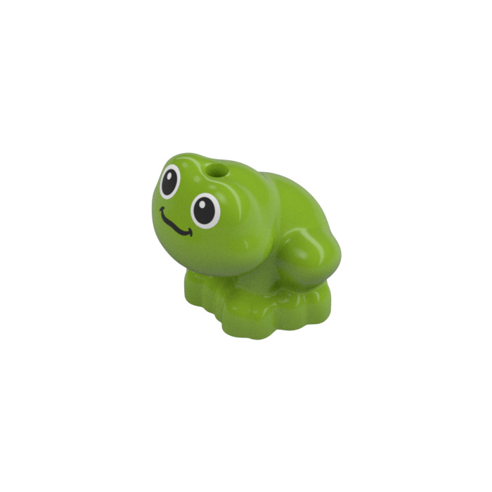 LEGO Lime Frog (Sitting) (7707 / 114818) | Brick Owl