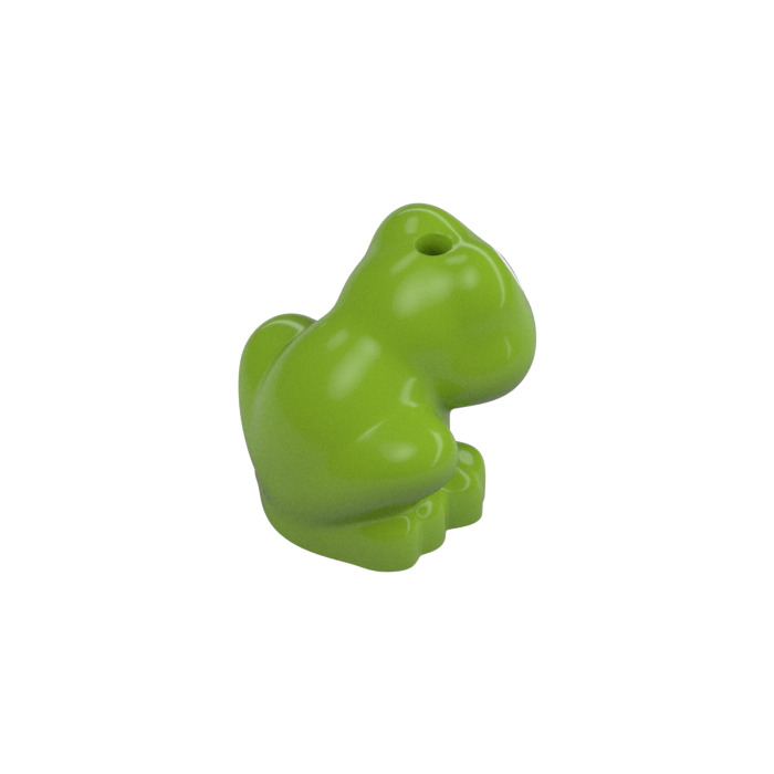 LEGO Lime Frog (Sitting) (7707 / 114818) | Brick Owl