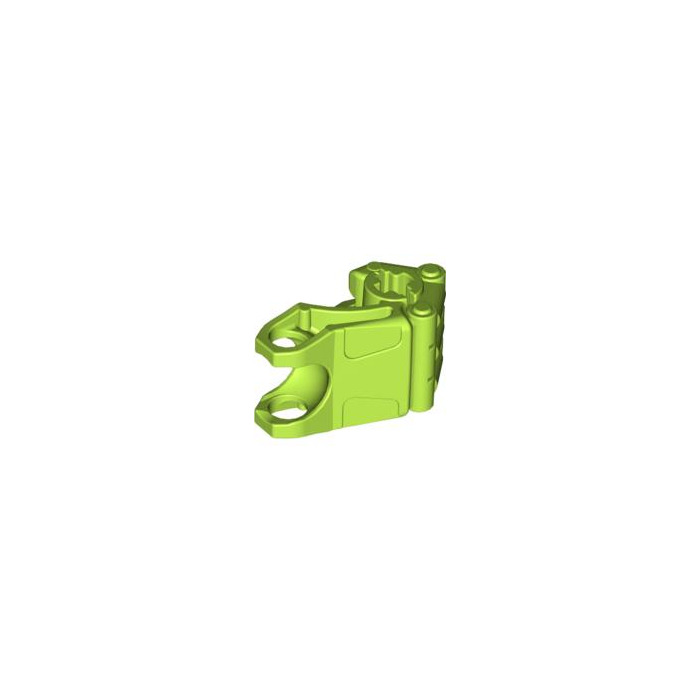 LEGO Lime Hand with Joint Socket and Axle Hole with 3 Fingers (64251 ...