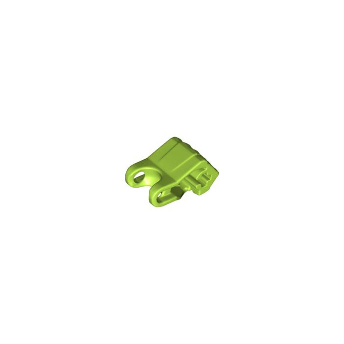 LEGO Lime Hand with Joint Socket and Axle Hole with 4 Fingers (93575 ...