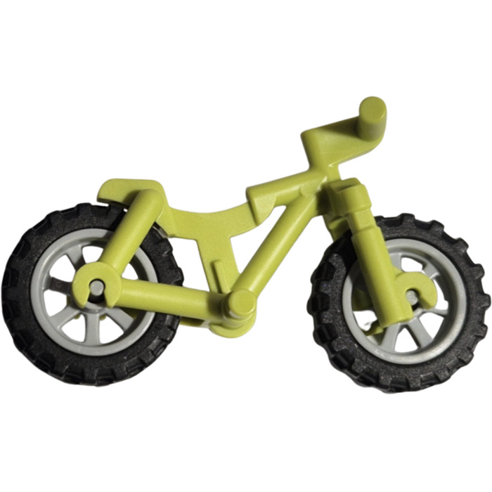 LEGO Lime Heavy Mountain Bike with Gray Wheels | Brick Owl - LEGO ...