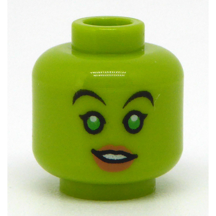 LEGO Lime Hera Syndulla Plain Head (3626 / 18458) | Brick Owl - LEGO ...