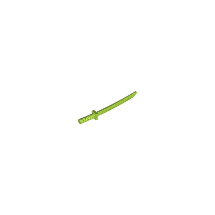 LEGO Lime Katana with Square Guard and Capped Pommel (21459) | Brick ...