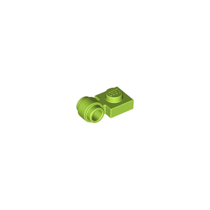 LEGO Lime Plate 1 x 1 with Clip (Thick Ring) (4081 / 41632) | Brick Owl ...