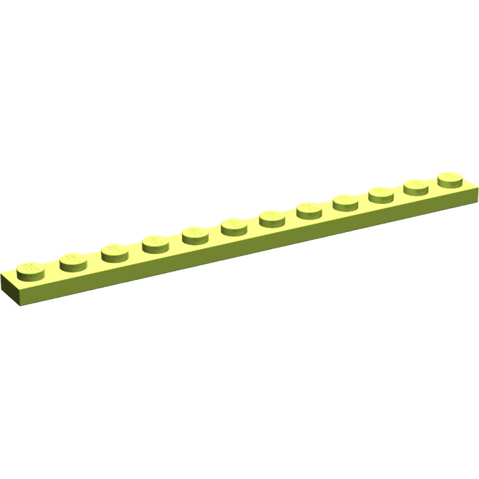 LEGO Lime Plate 1 x 12 (60479) | Brick Owl - LEGO Marketplace