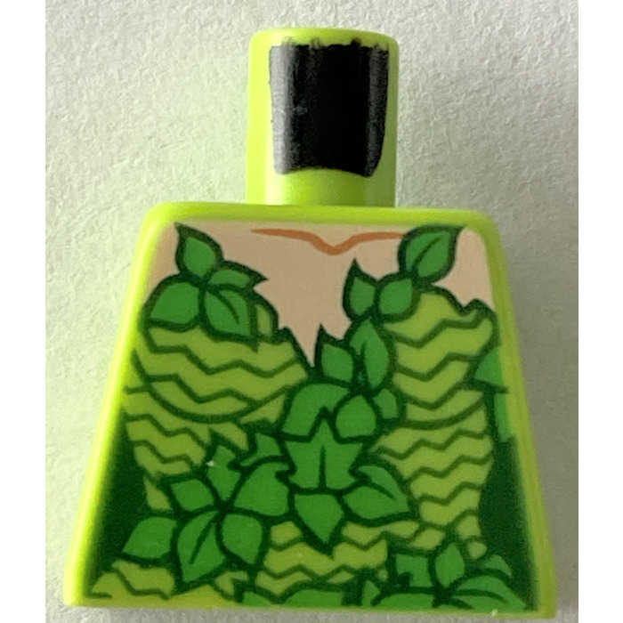 LEGO Poison Ivy with Lime Green Suit Torso without Arms (973) | Brick ...