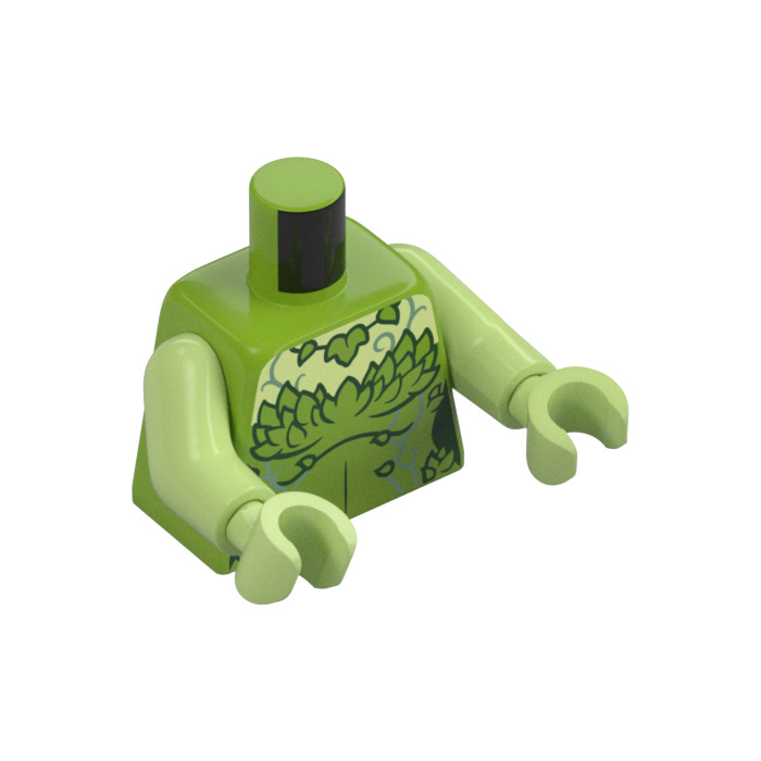 LEGO Lime Poison Ivy with Lime Outfit and Yellowish Green Skin Minifig ...